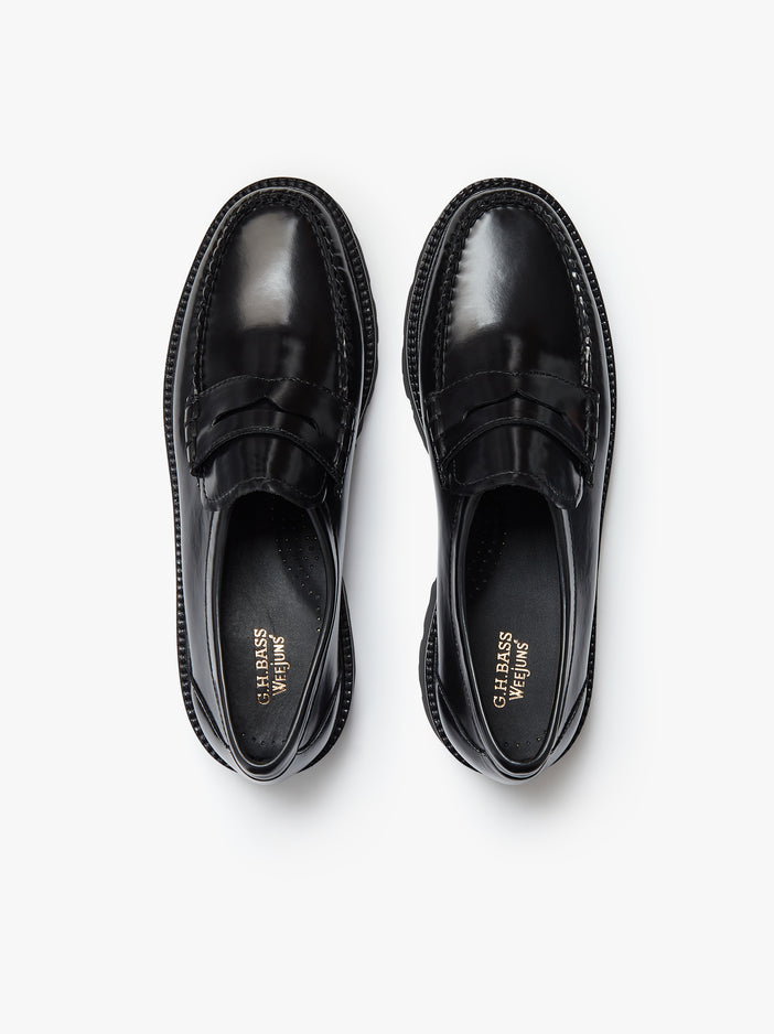 Weejuns Grace Super Lug Penny Loafers – G.H.BASS 1876